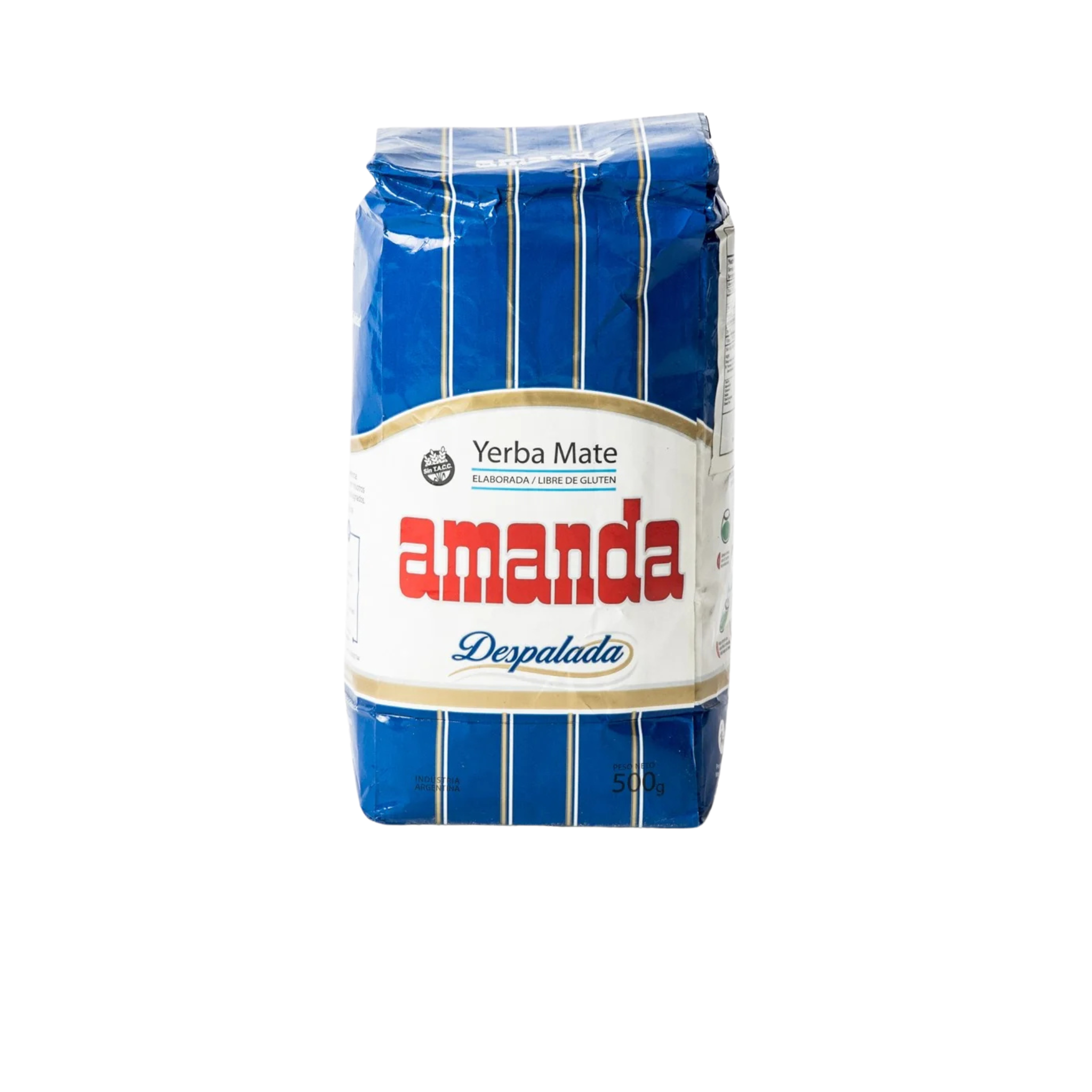 YERBA MATE AMANDA (WITHOUT STEMS) – 500g – Macarthur Latin Food Market